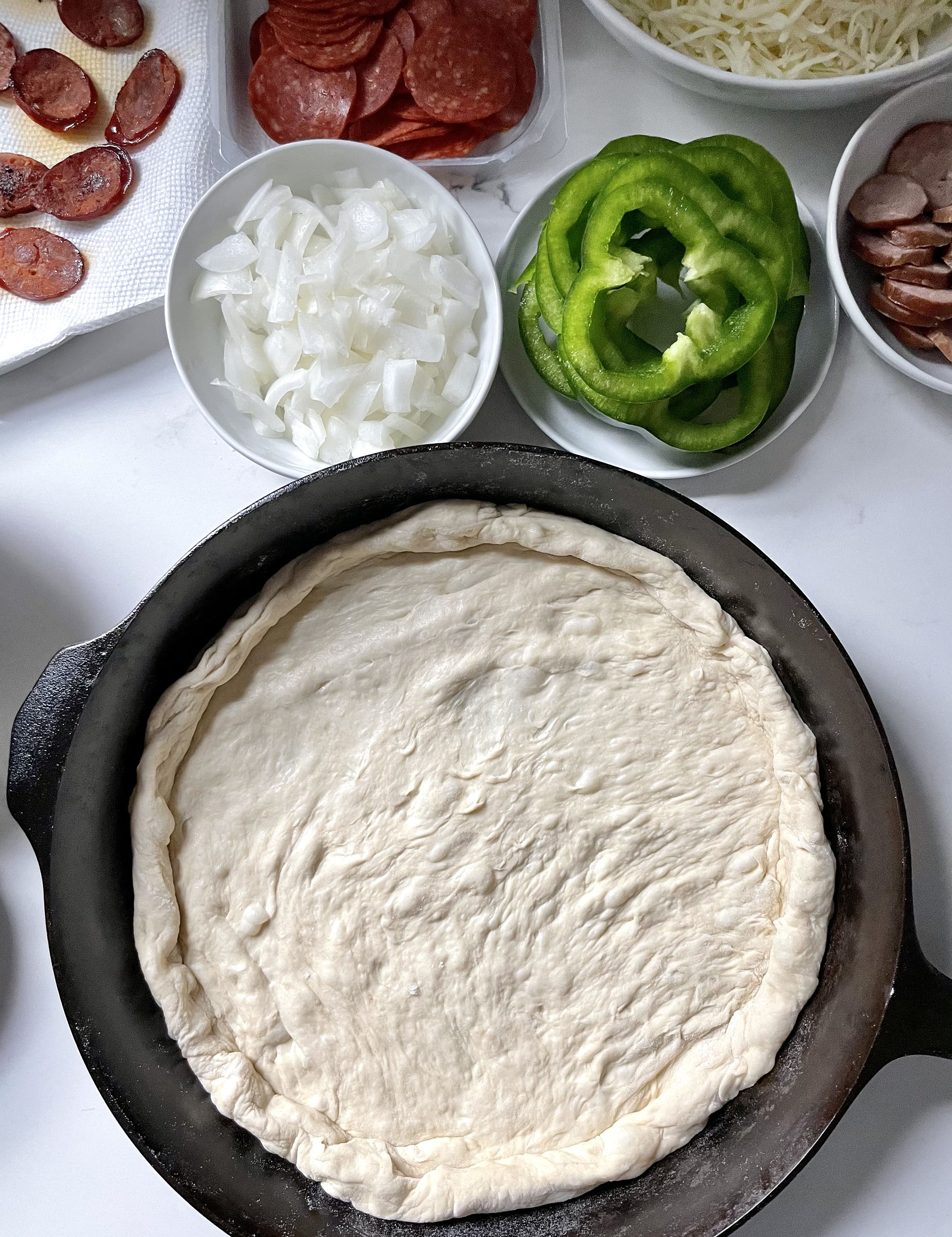 Meat Combo Pizza and Rudy » Djalali Cooks a Classic Meat Combo Pie