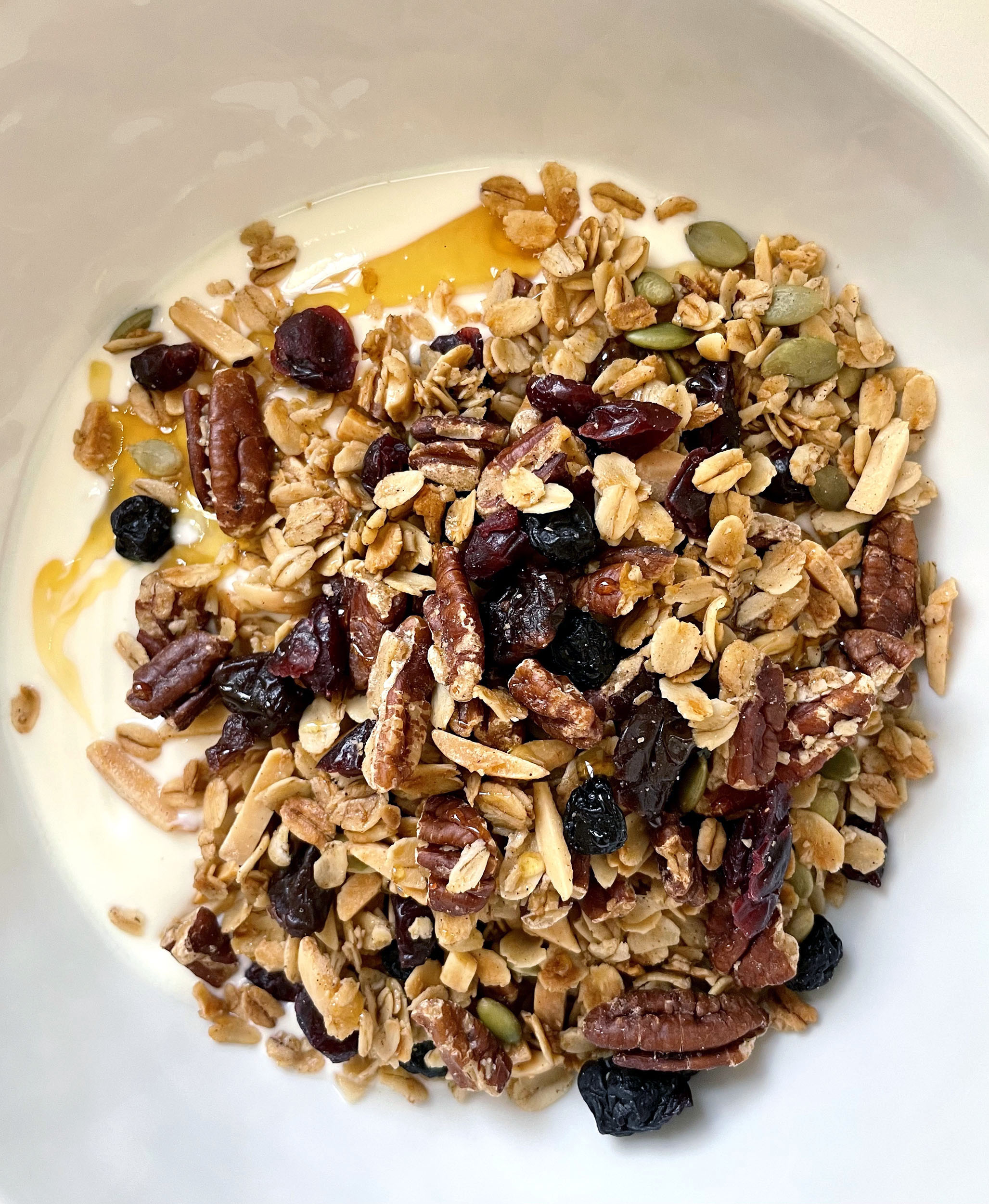 Healthy Granola with Fruit and Nuts » Djalali Cooks