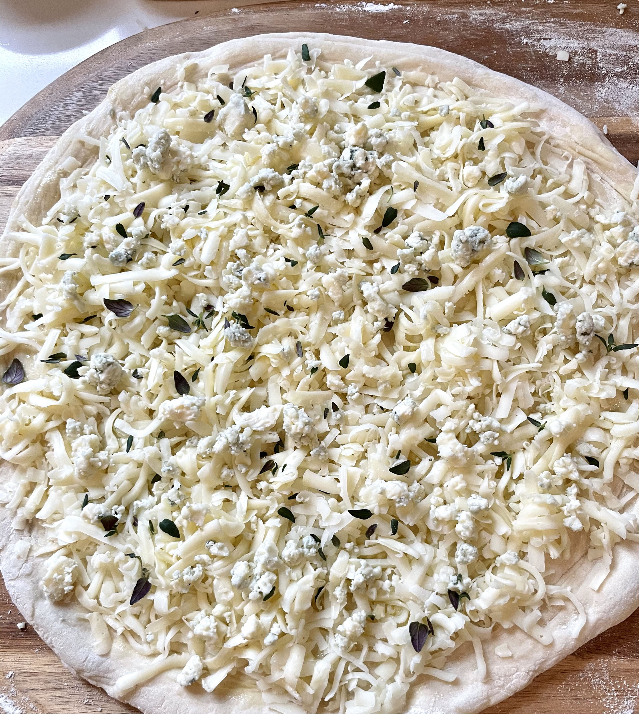 Four Cheese Pizza and Nomadland » Djalali Cooks Quattro Formaggi