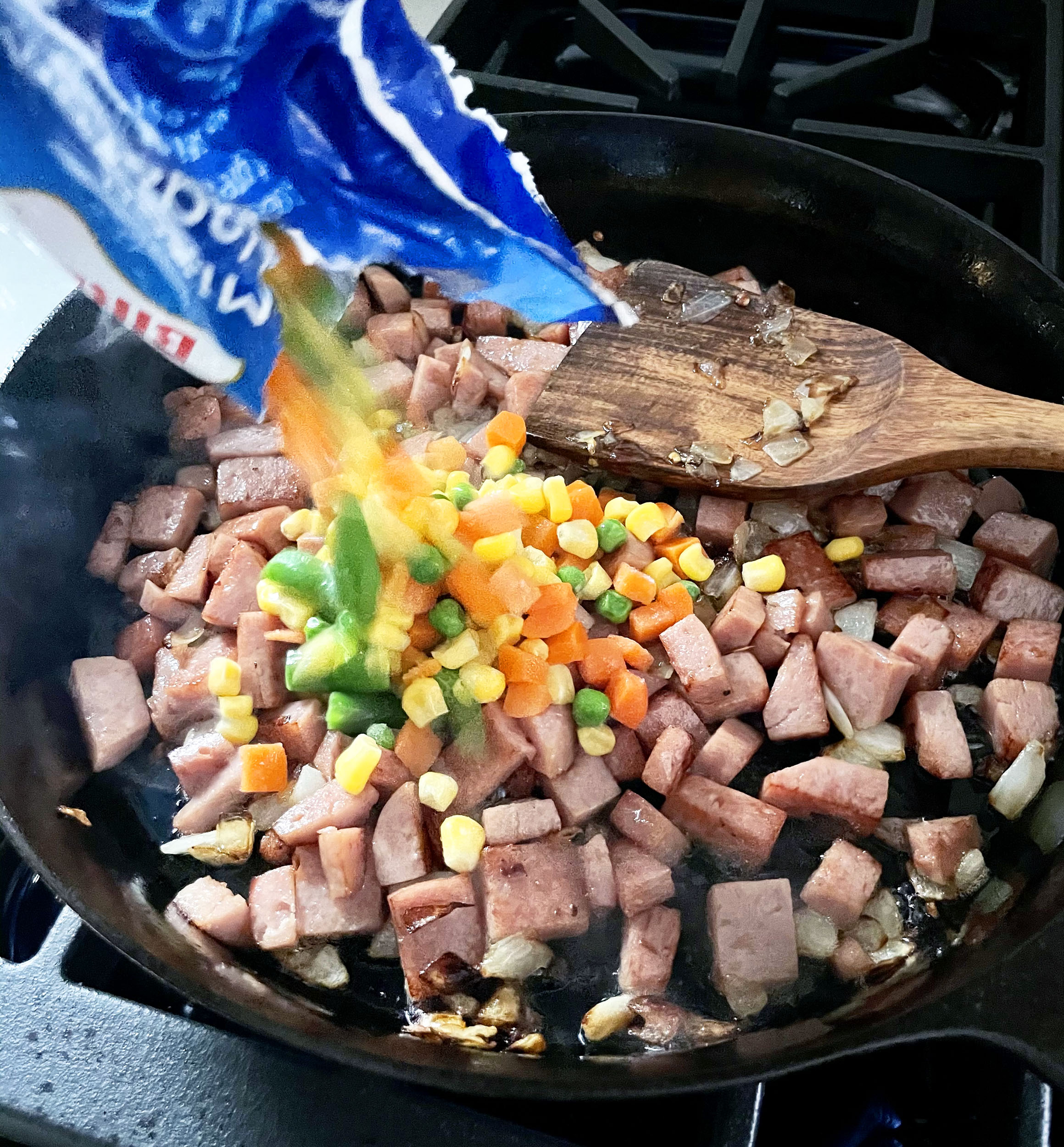 Easy Spam Fried Rice » Djalali Cooks a Delicious Recipe with Spam