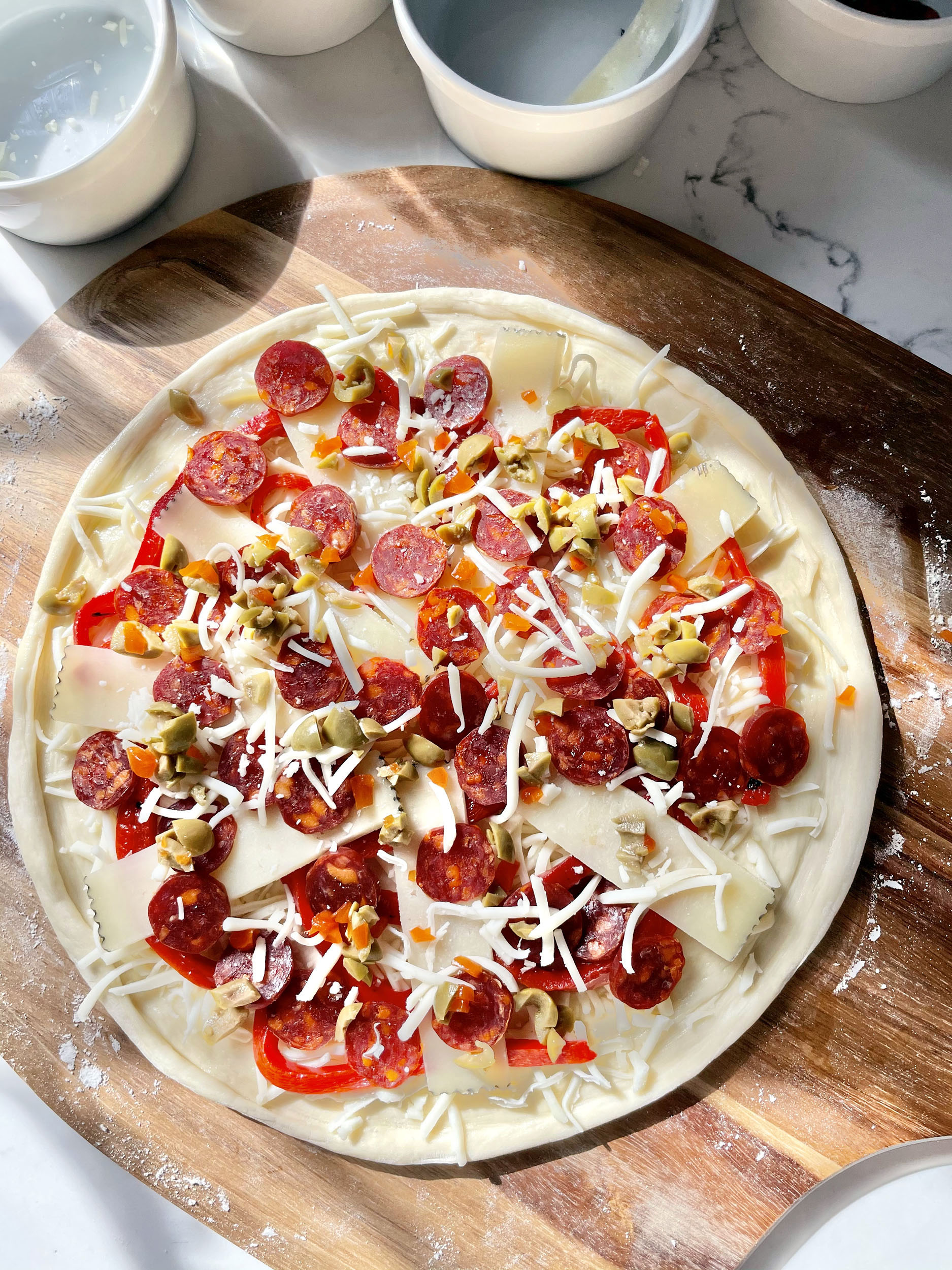 The Tapas Pizza and Audrey » Djalali Cooks