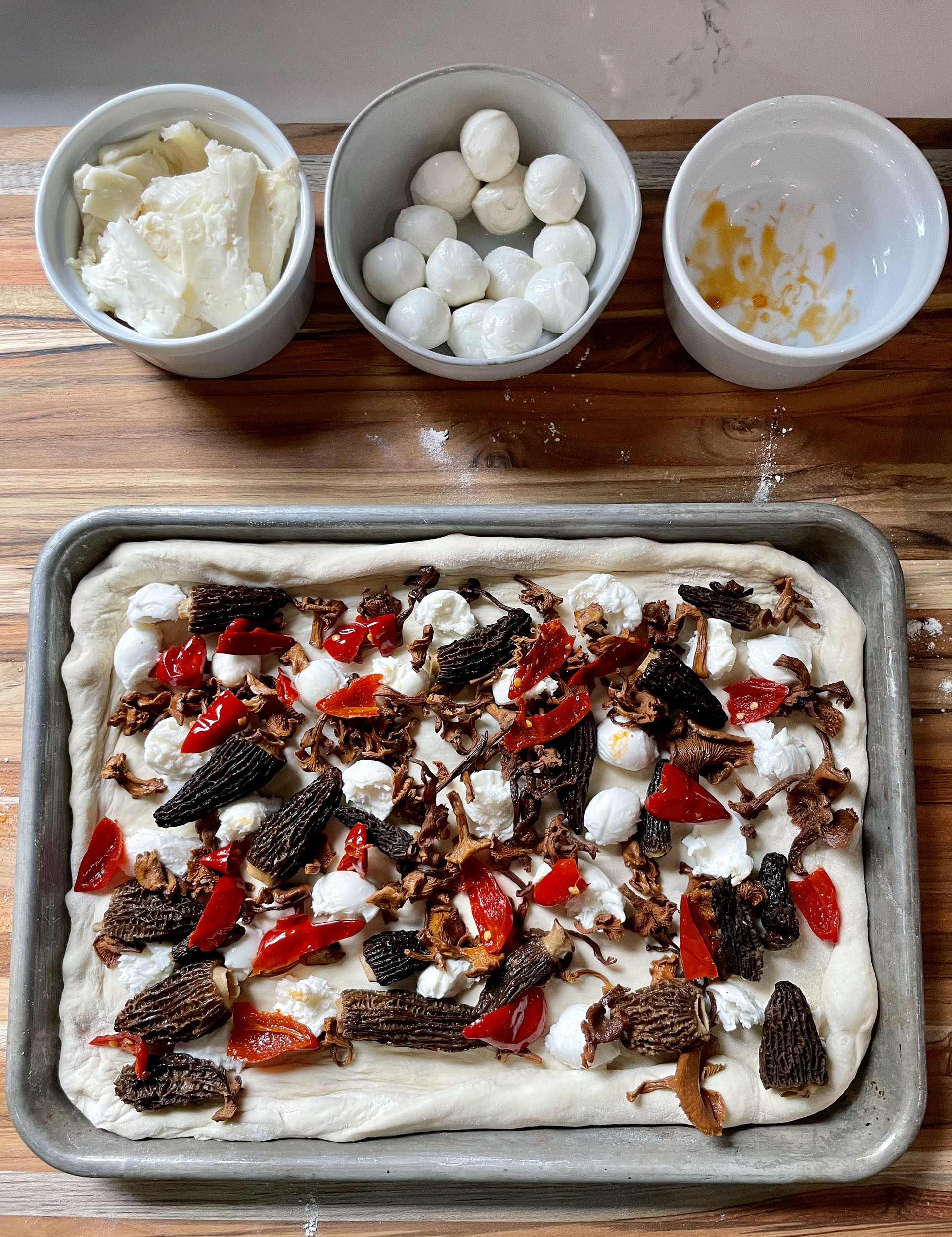 Funky Mushroom Pizza and Sound of Metal » Djalali Cooks