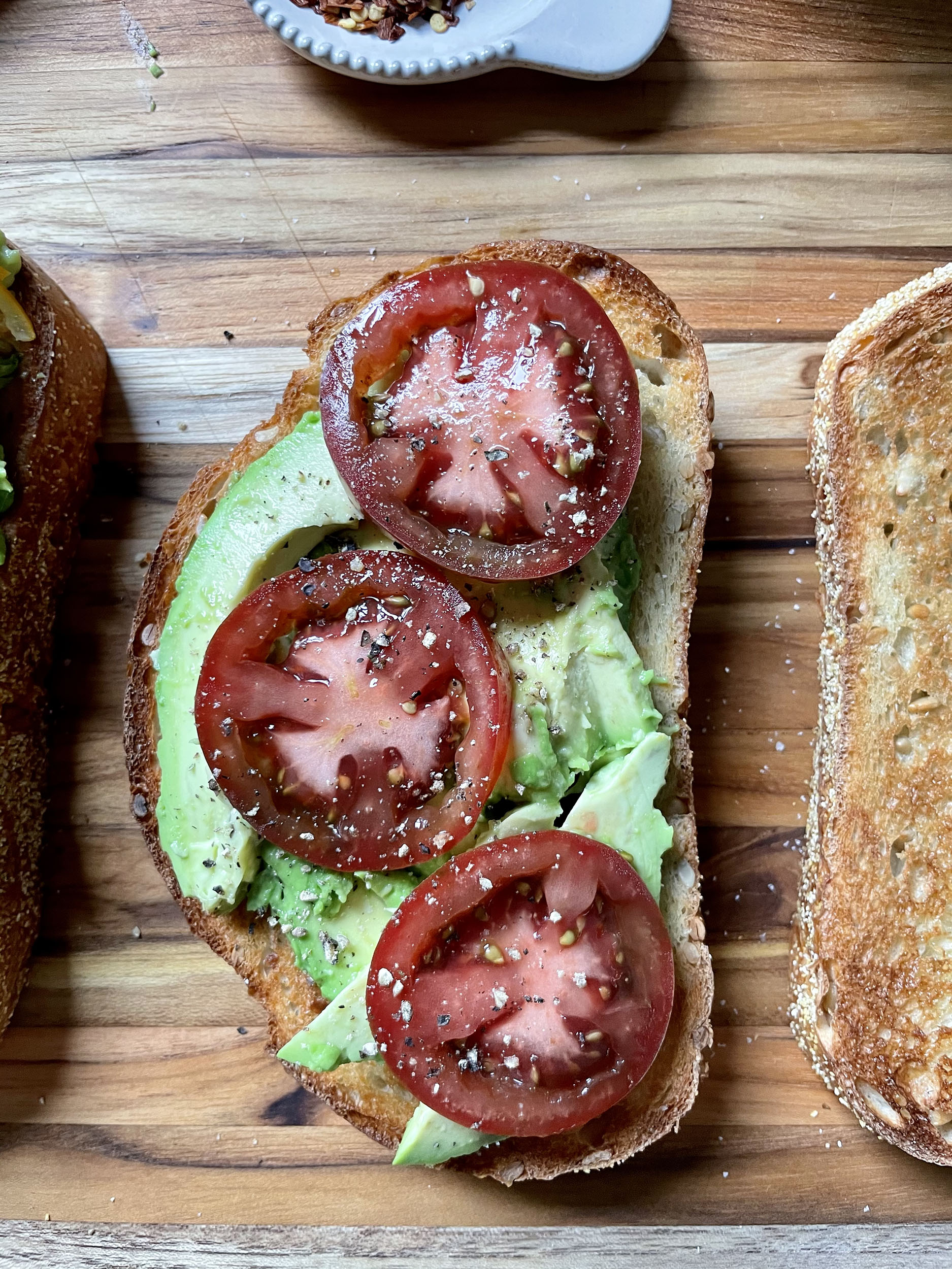 Avocado Toast Trio » Djalali Cooks Easy Avocado Toasts