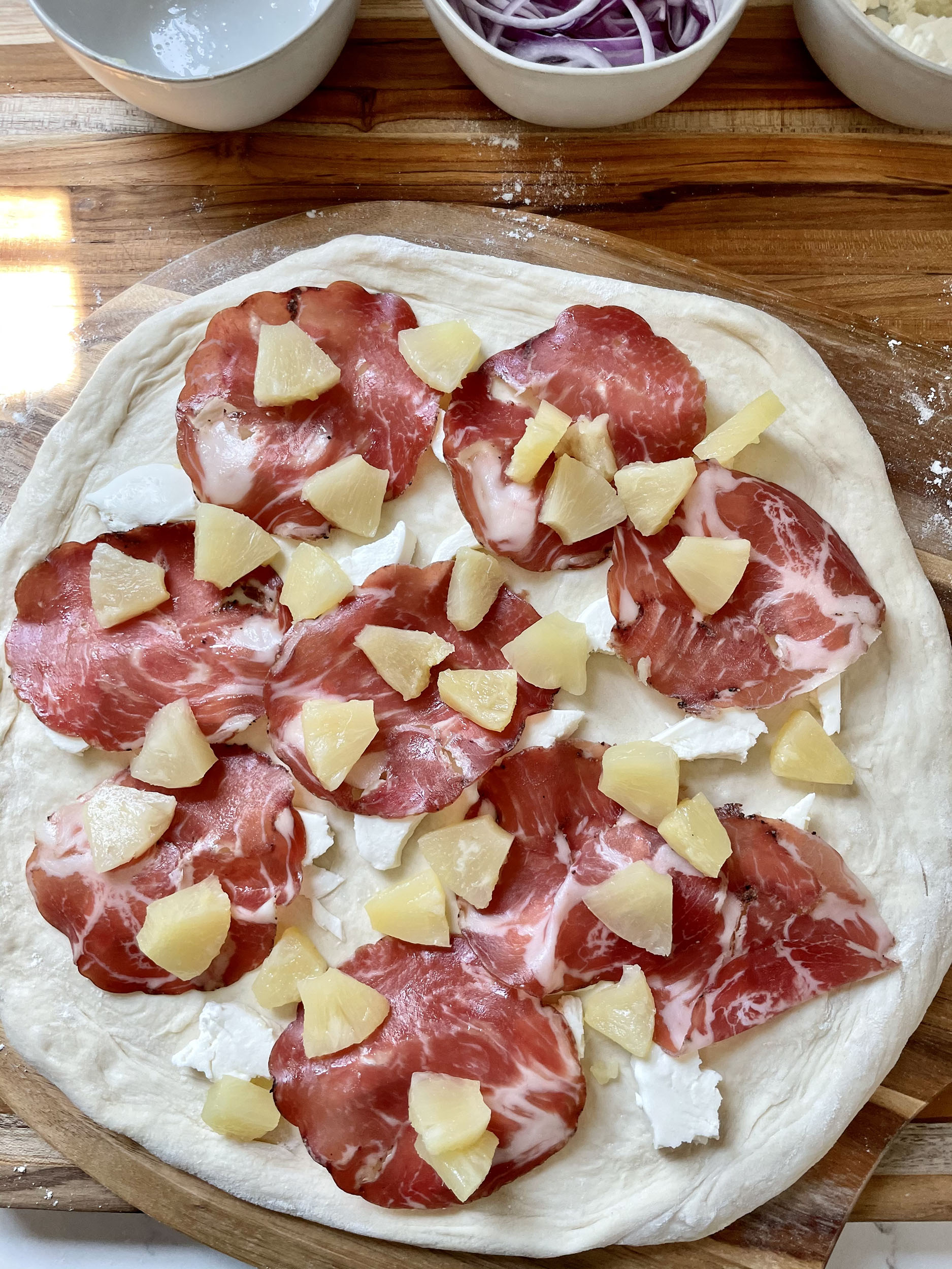 The New Hawaiian Pizza and The Father » Djalali Cooks