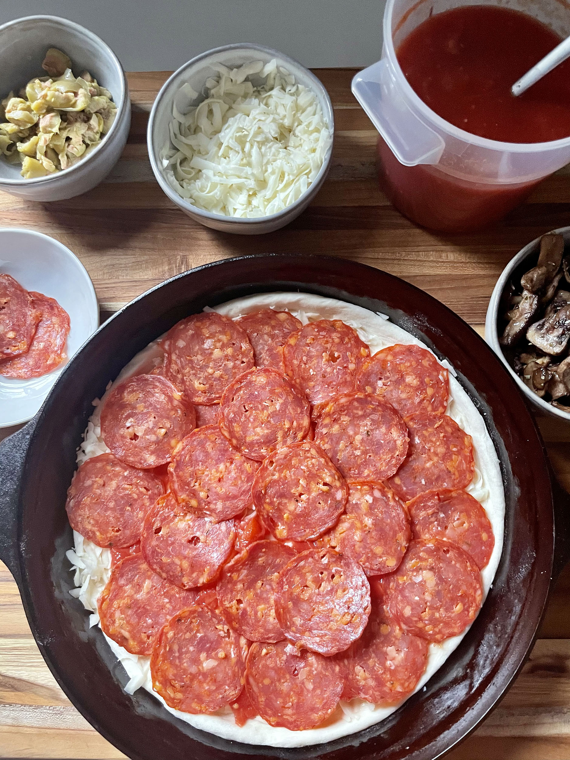 Pan Pizza Supreme and The Man in the Hat » Djalali Cooks
