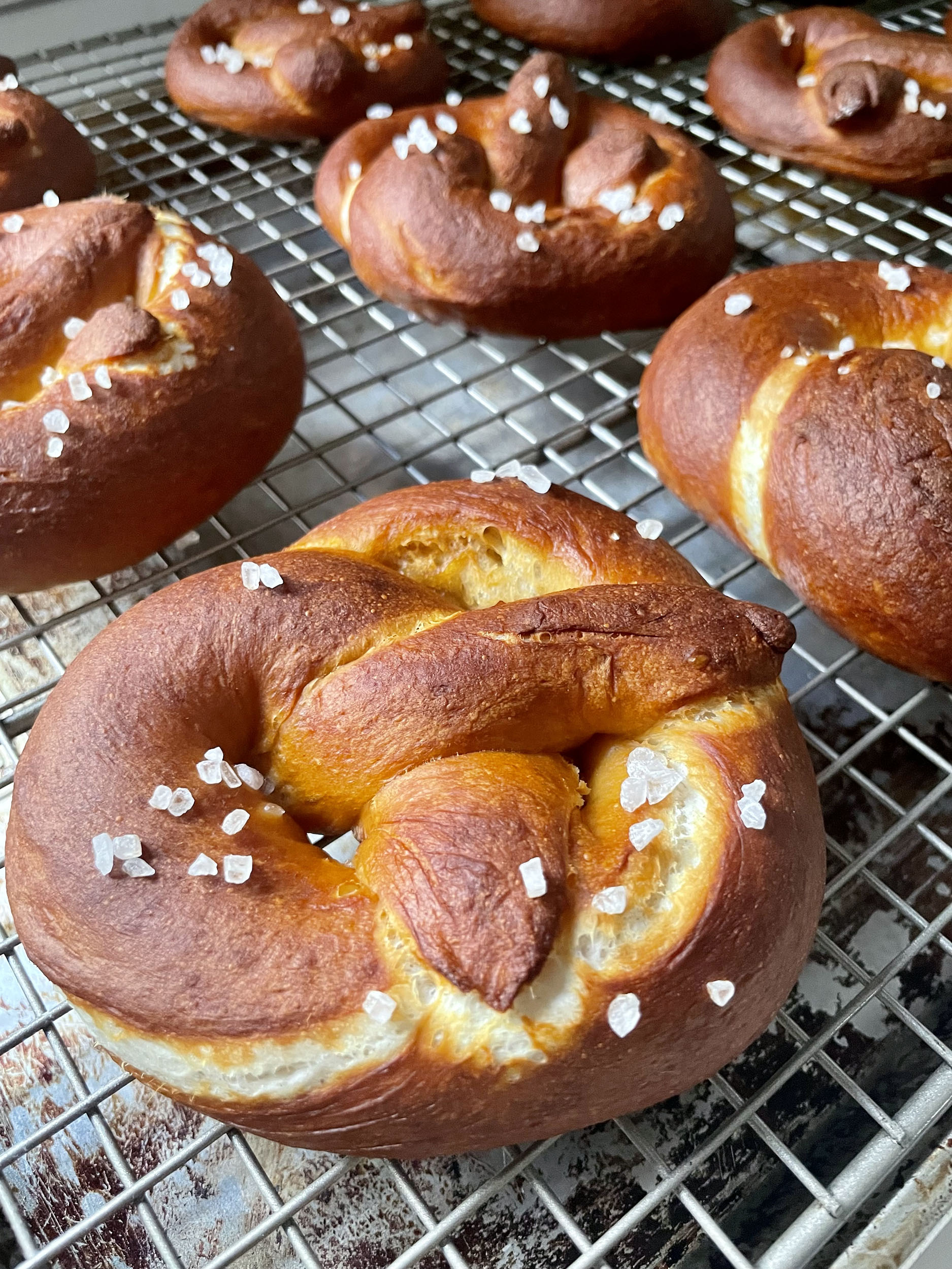 Classic Ballpark Soft Pretzels » Djalali Cooks a Ballpark Favorite