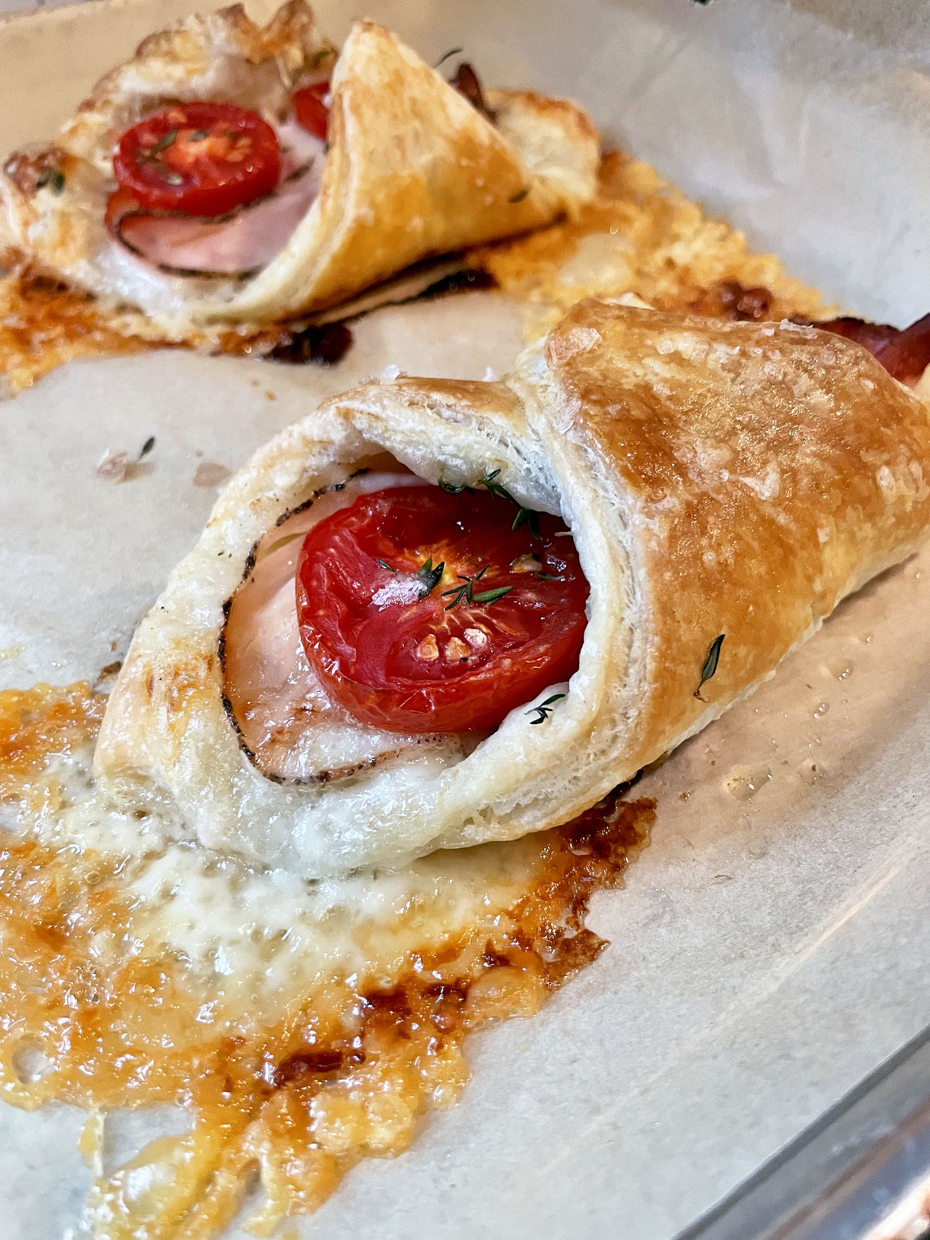 Turkey Taleggio Tomato and Thyme Savory Danish » Djalali Cooks