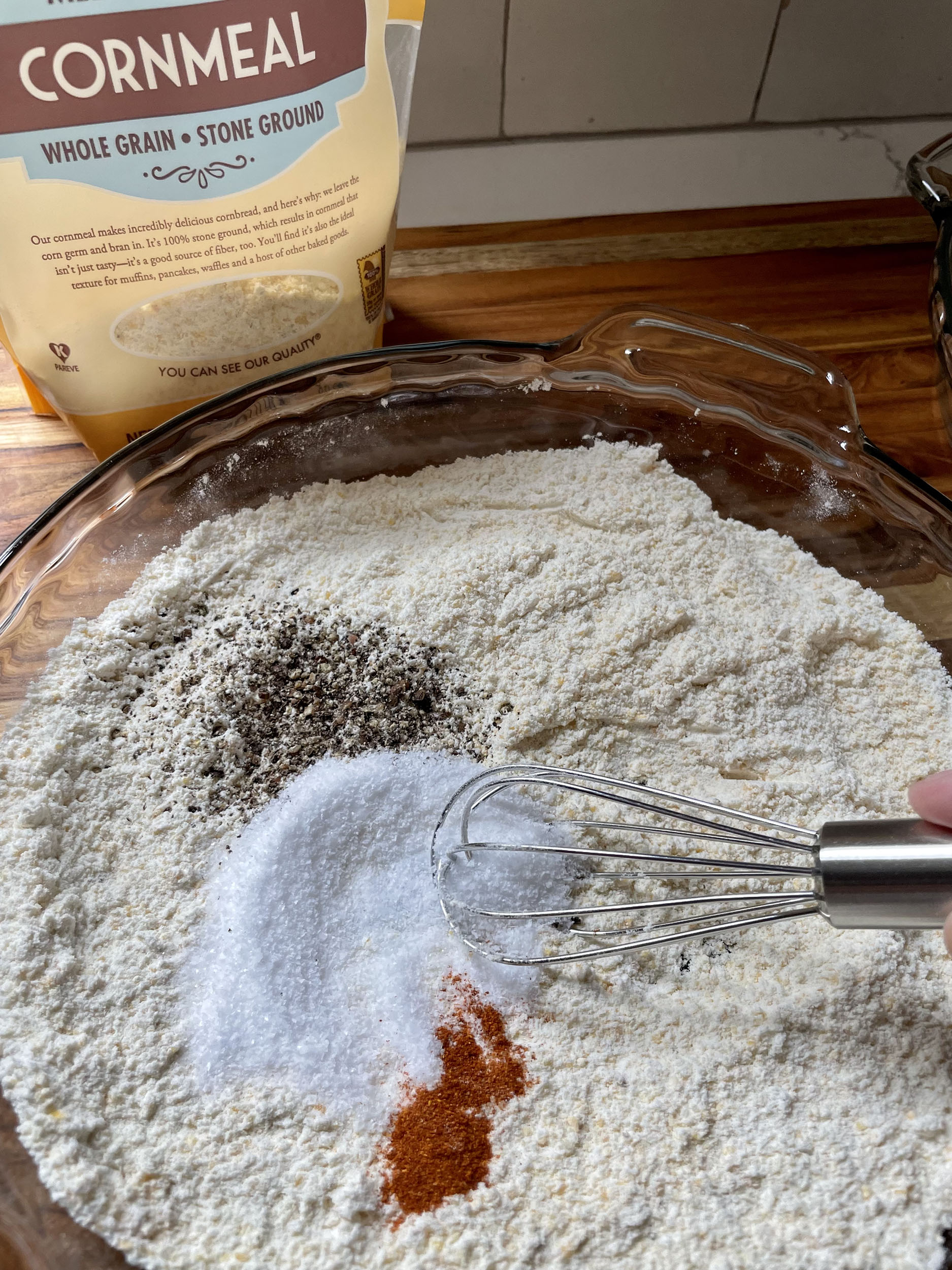 Fried Green Tomato Benedict with Chipotle Crema » Djalali Cooks