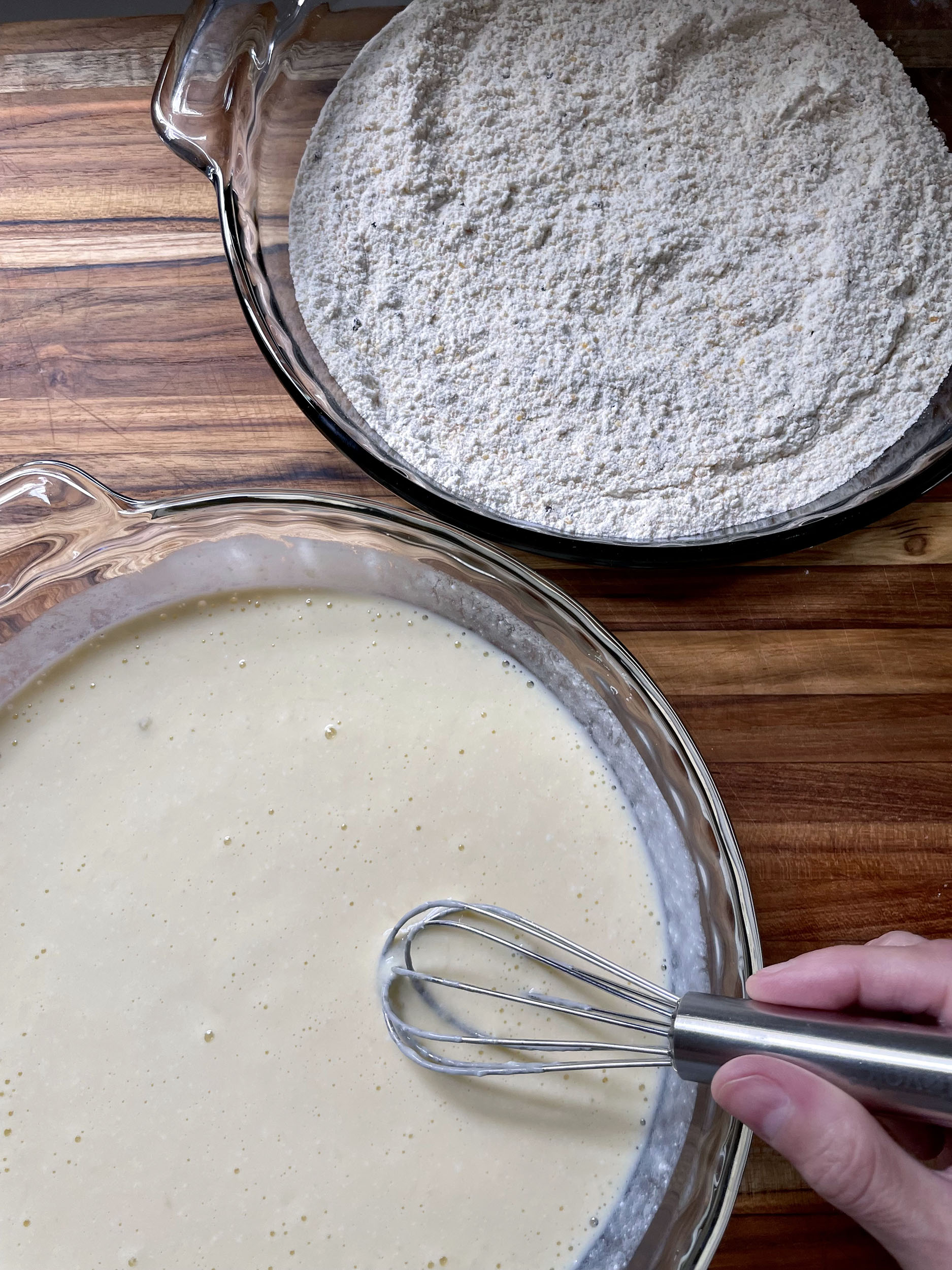 Fried Green Tomato Benedict with Chipotle Crema » Djalali Cooks