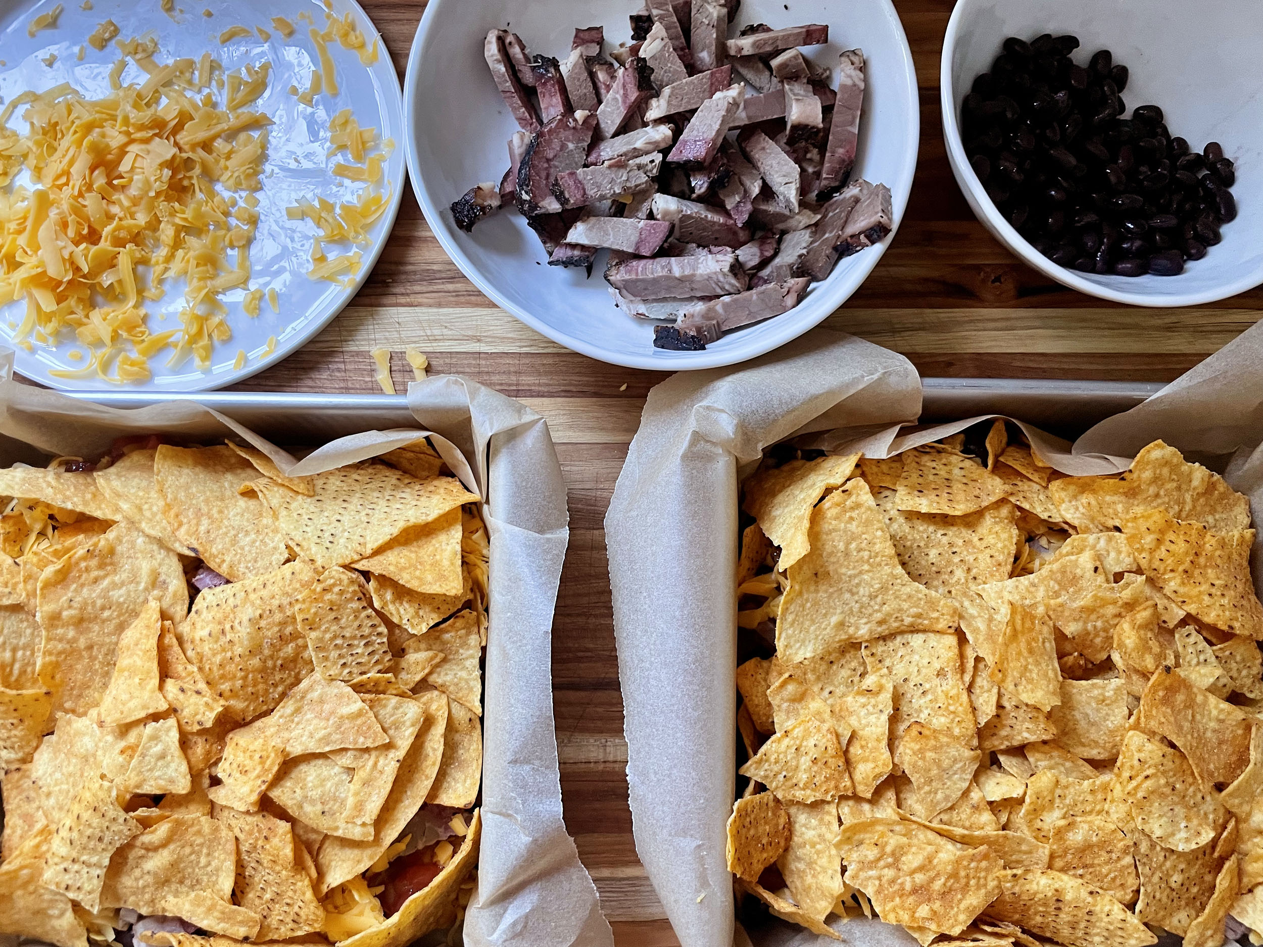Brisket Nachos with Queso Blanco » Djalali Cooks