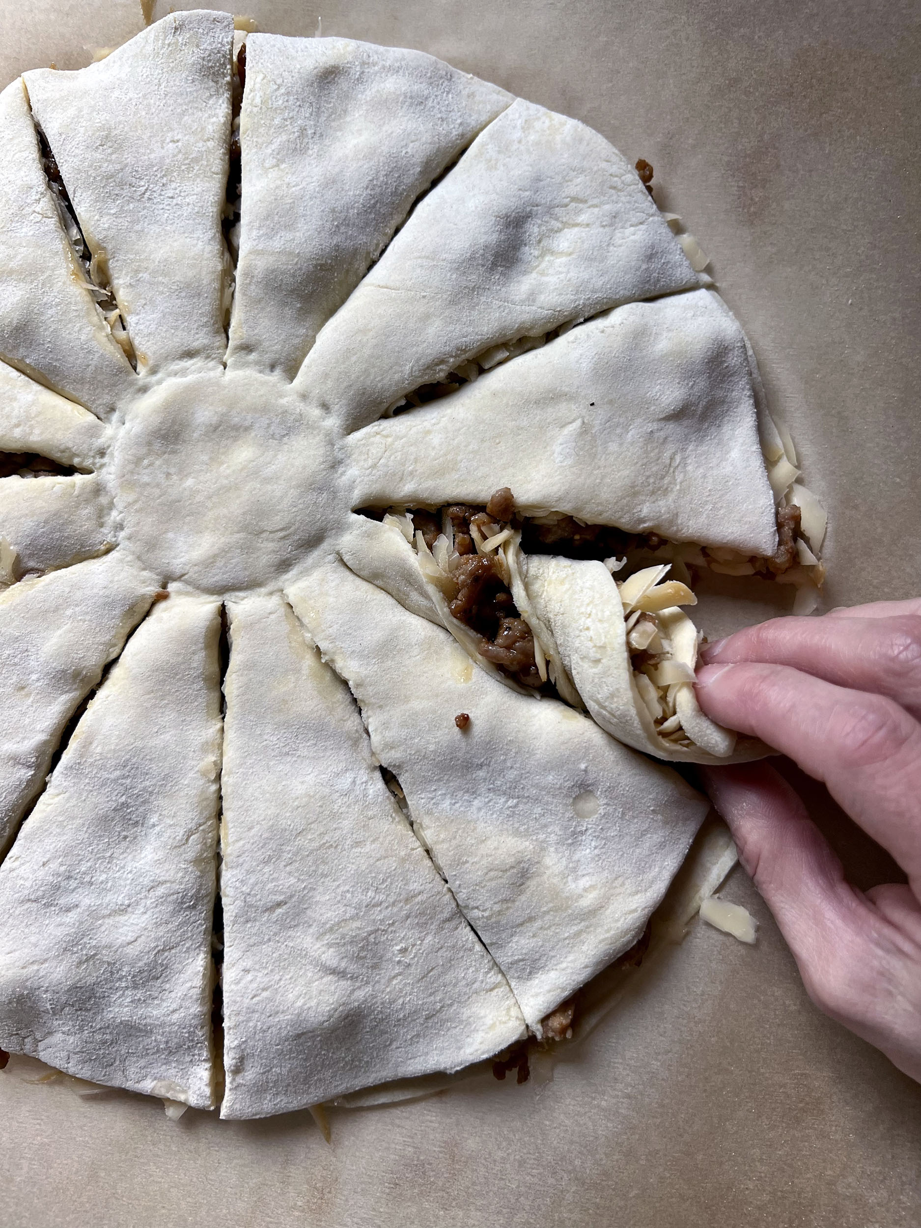 Savory Star Tear and Share » Djalali Cooks